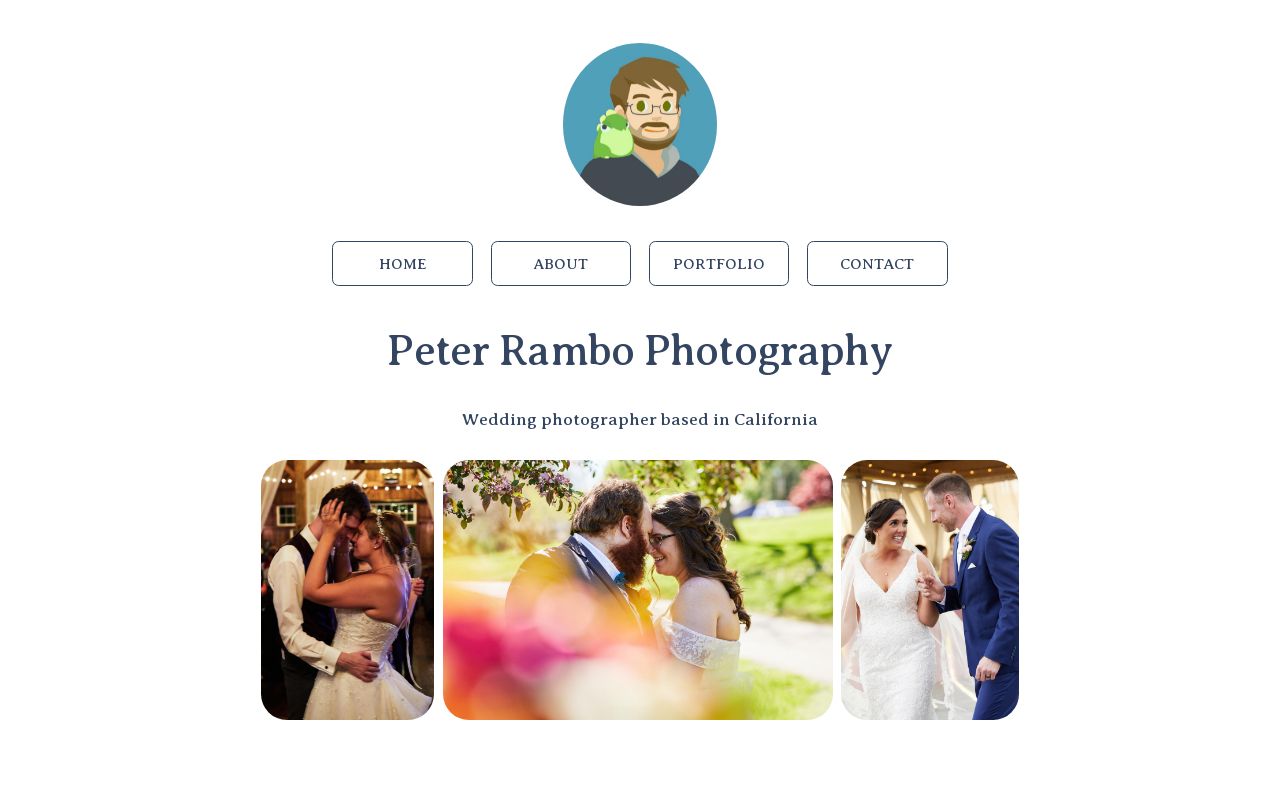 Peter Rambo is a wedding photographer